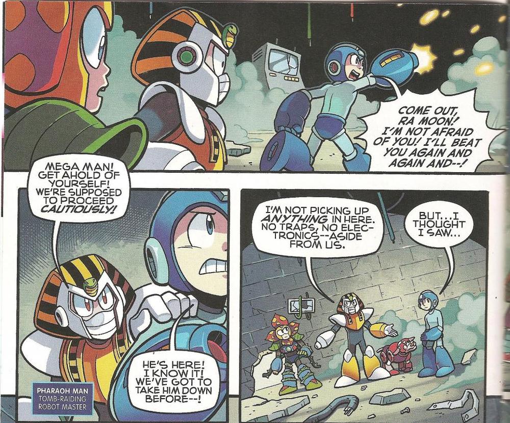 The Blue Ink Reviews: Mega Man #35 - Abnormal Robotic Psychology - The ...