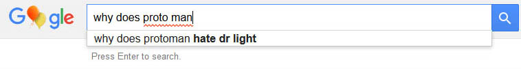 "Why Does Mega Man Shoot Lemons?" And Other Odd Google Inquiries - The ...