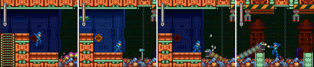 A Critical Look at Mega Man 7 Stages: Junk Man - The Mega Man Network