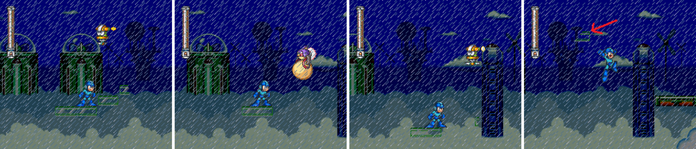 A Critical Look at Mega Man 7 Stages: Cloud Man - The Mega Man Network
