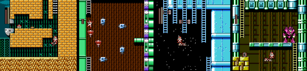 A Critical Look at Mega Man Stages: Ladders - The Mega Man Network