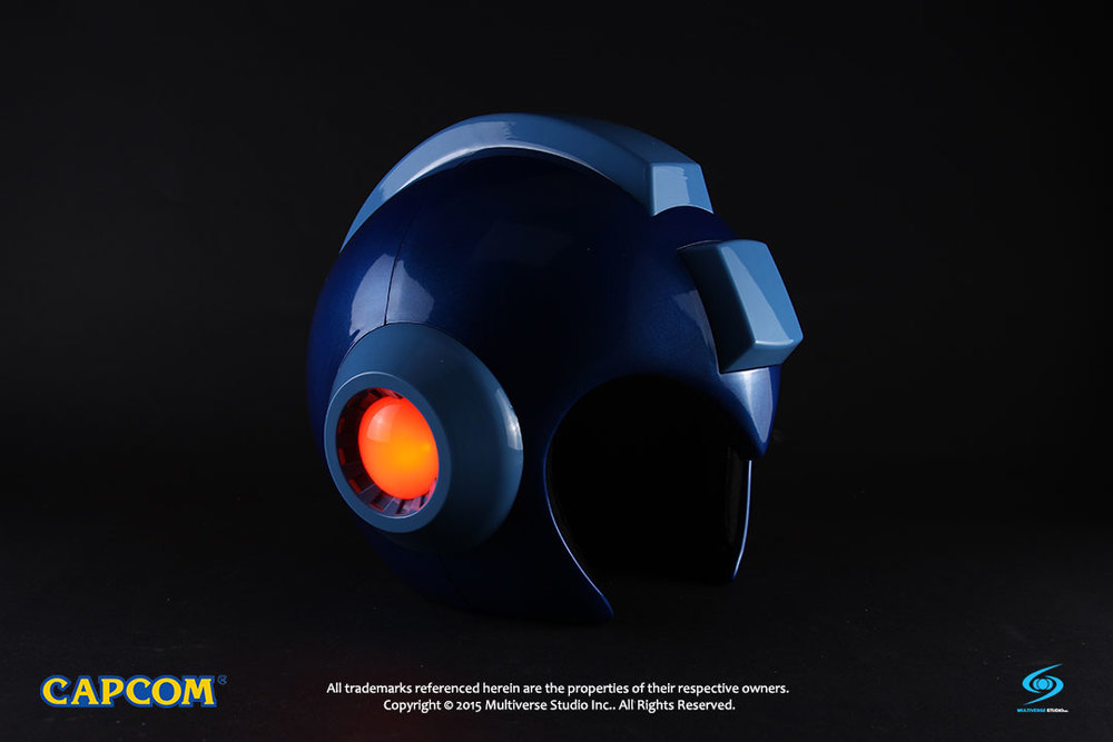 Multiverse Studio Again(?) Announces 1:1 Scale Replica Mega Man Helmet ...