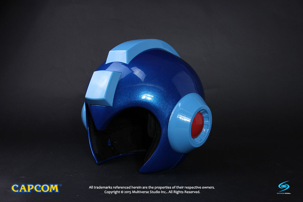 Multiverse Studio Again(?) Announces 1:1 Scale Replica Mega Man Helmet ...