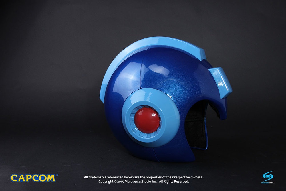 Multiverse Studio Again(?) Announces 1:1 Scale Replica Mega Man Helmet ...