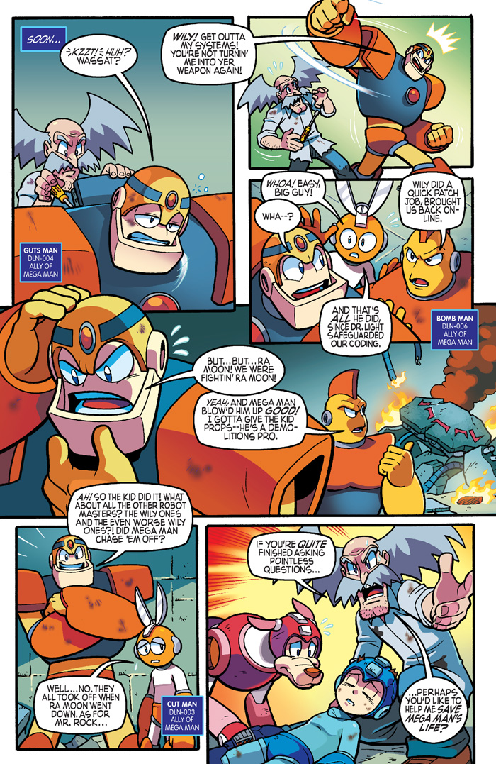 Another (Bigger) Preview for Mega Man #36 - The Mega Man Network
