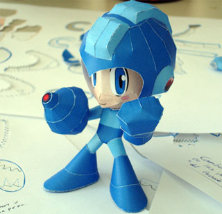 Mega Man Papered Up - The Mega Man Network