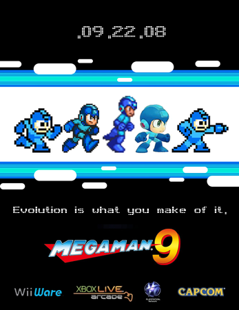 Fanmade "Magazine Ads" for Mega Man 9 - The Mega Man Network