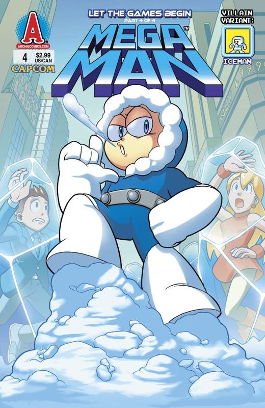 Covers to Mega Man #4 Revealed - The Mega Man Network