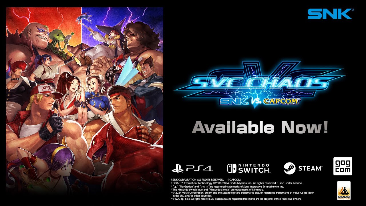 Press Release: SNK and CAPCOM legends clash in this star-studded ...